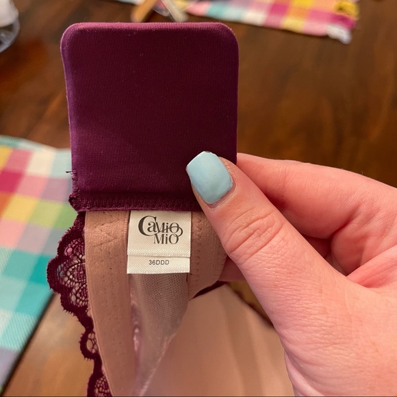 Camio Mio | Intimates & Sleepwear | Camio Mio Lace Bra With Padded Cups ...